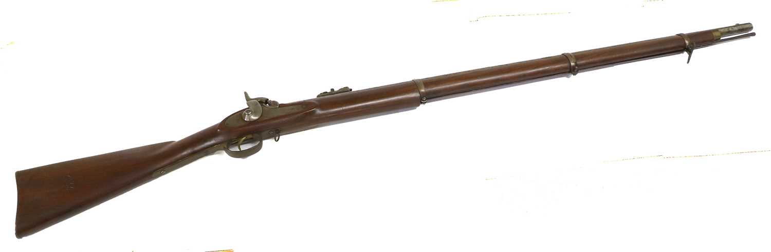 Lot 267 - A .577 Calibre Three Band Percussion Musket,