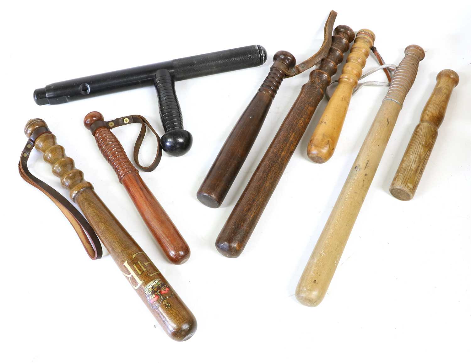 Lot 172 - An Elizabeth II Wood Police Truncheon, with