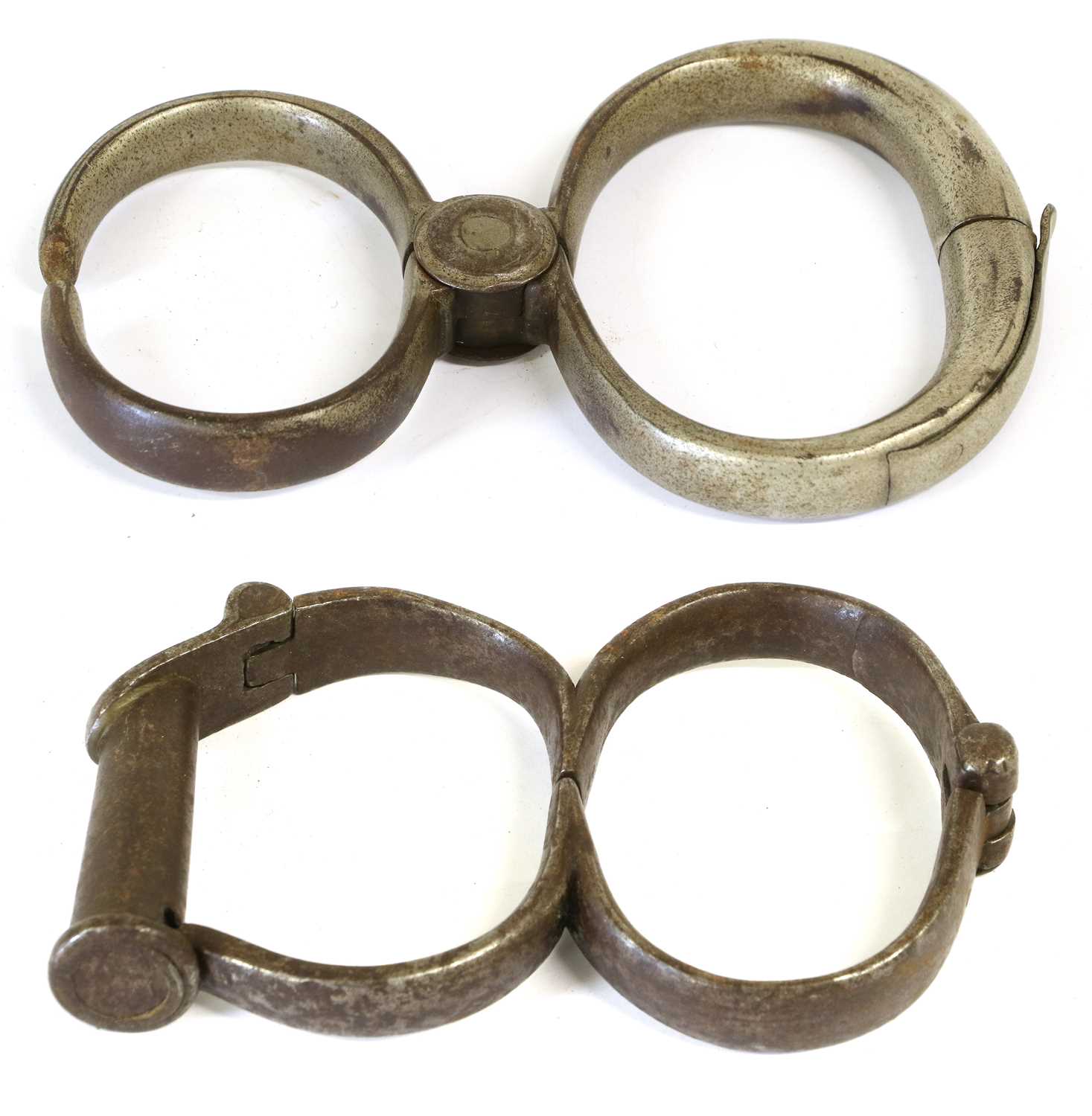 Lot 133 - A Pair of 19th century "Plug 8" Steel