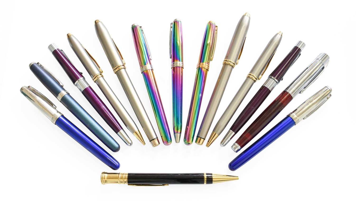 Lot 52 - A Collection of Pens, including fountain pens,