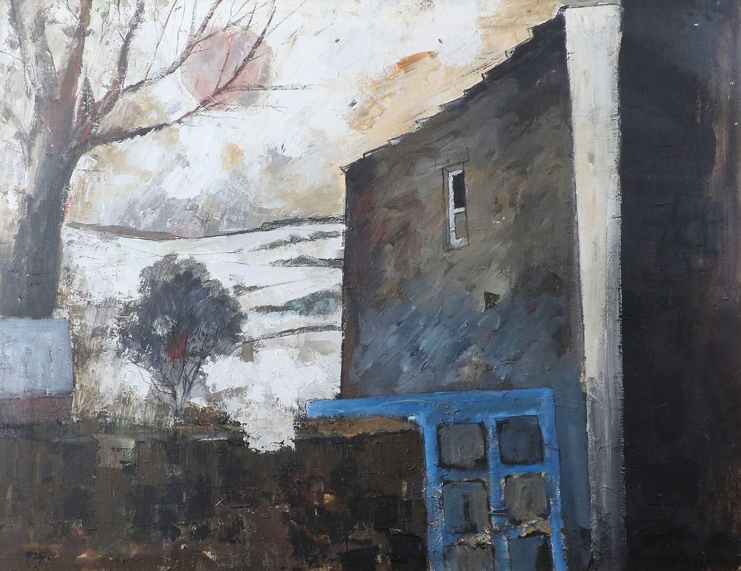 Lot 1105 - Tom Durkin (1928-1990) Buildings in the