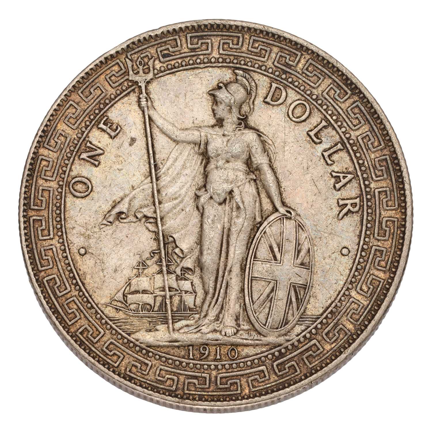 Lot 101 - British Trade Dollar, 1910B, Bombay Mint,