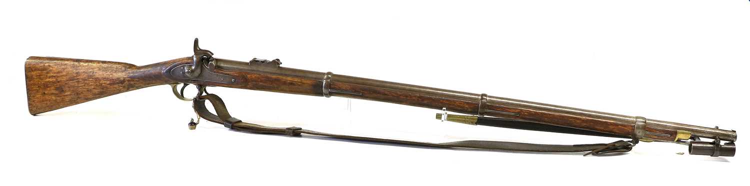 Lot 345 - An Enfield Pattern 1853 Type II Three Band
