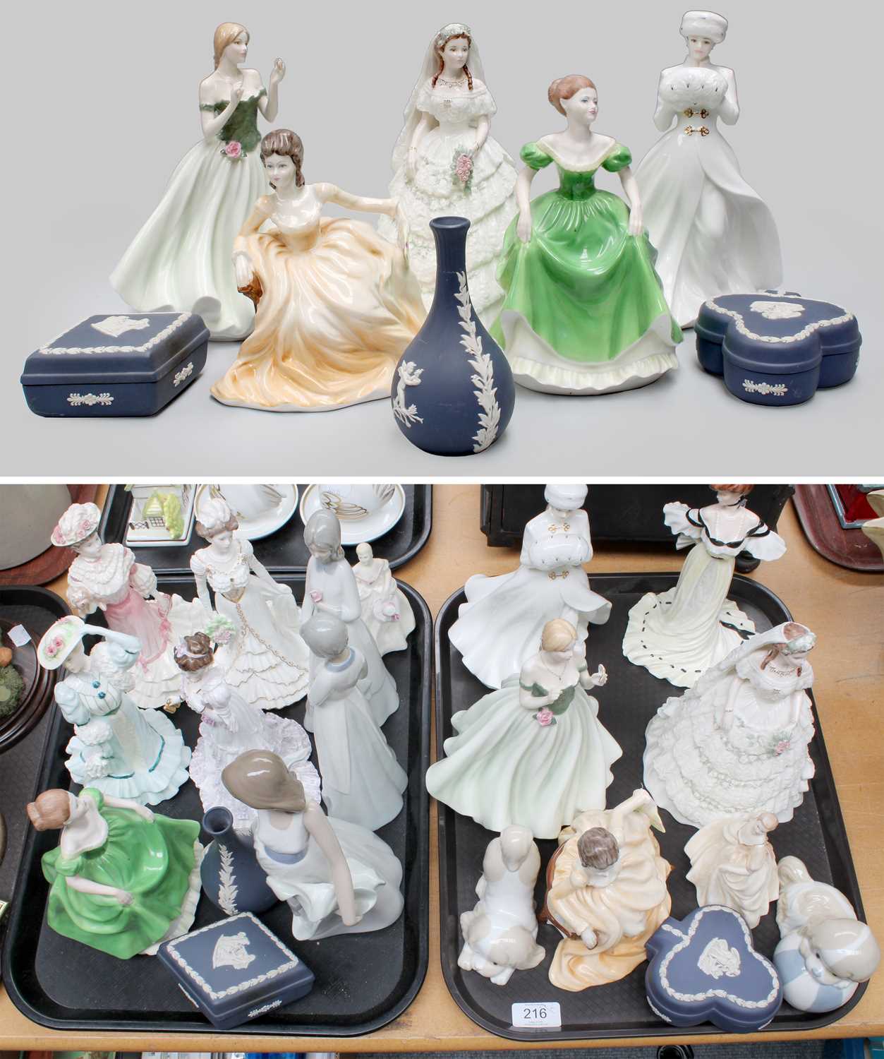 Lot 216 - A Small Collection of Figures, including