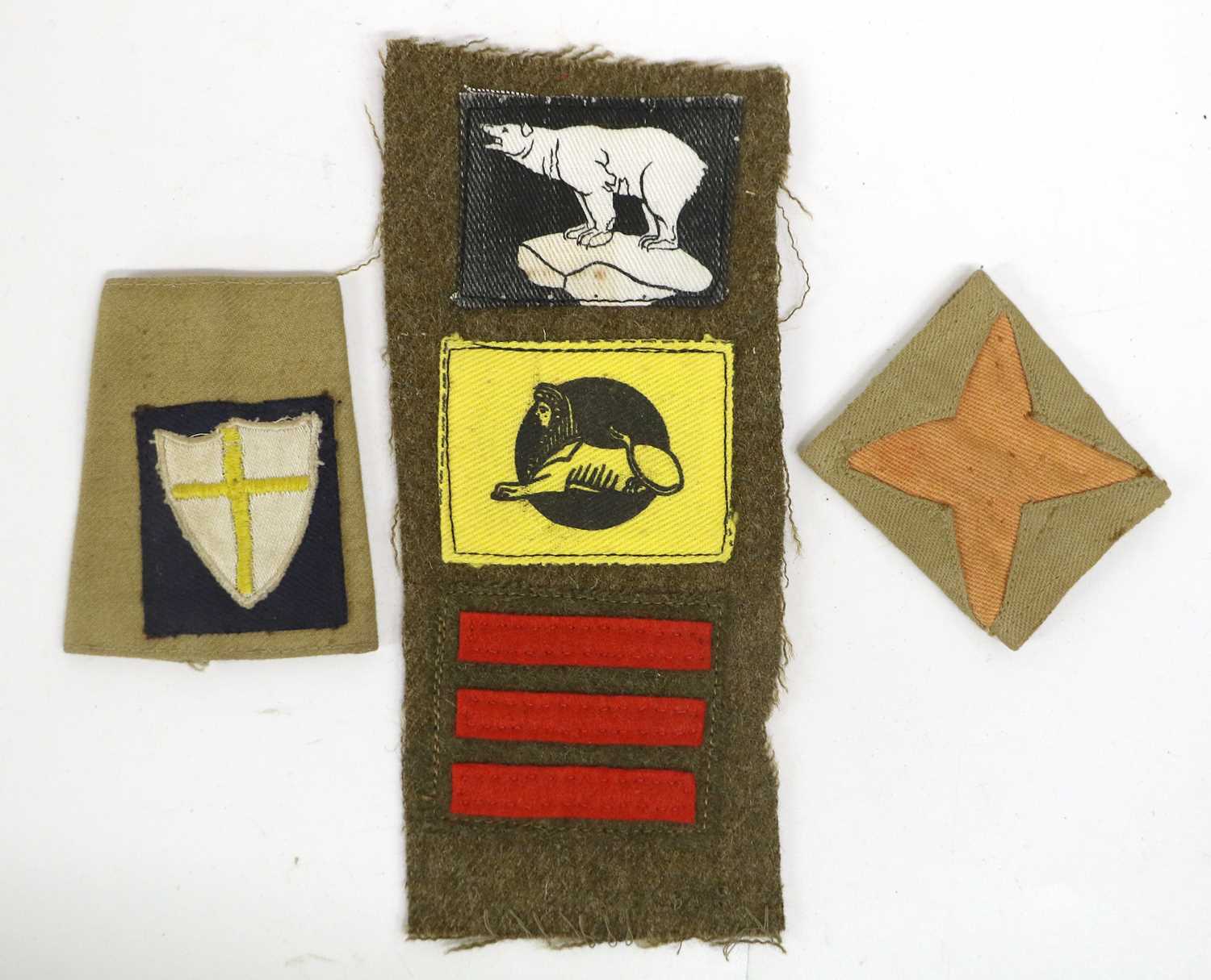 Lot 156 - A Second World War Combination Cloth Sleeve