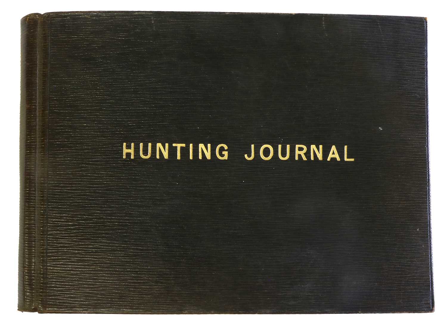 Lot 124 - Hunting Journal. A good quality hunting