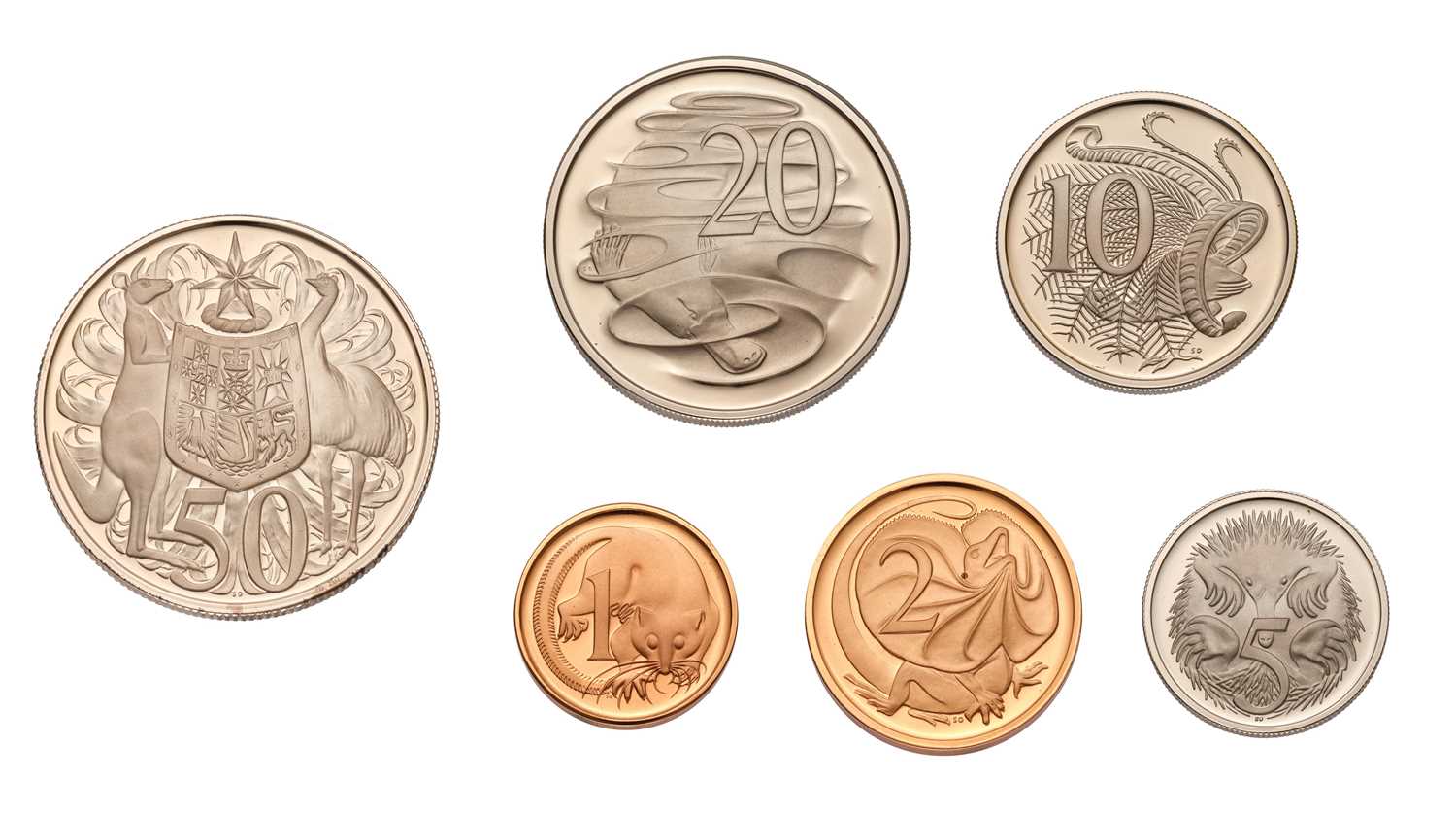 Lot 355 - Australia, Proof Set 1966, 6 coin set