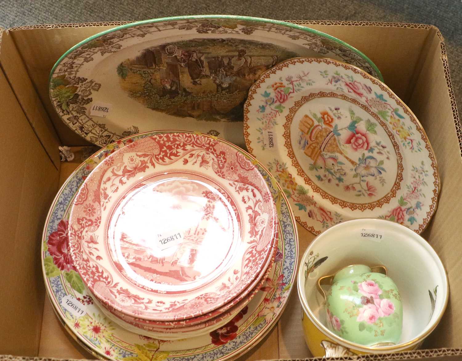 Lot 146 - Assorted Ceramics, including Spode Italian