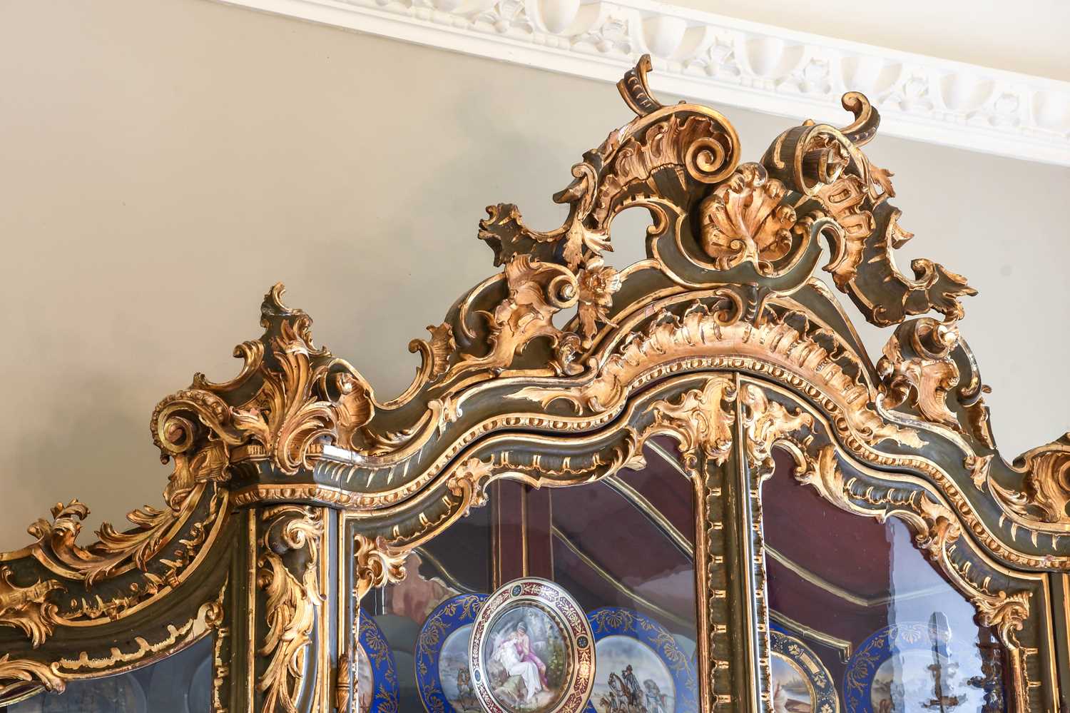 Lot 687 - A French Louis XV-Style Carved Giltwood