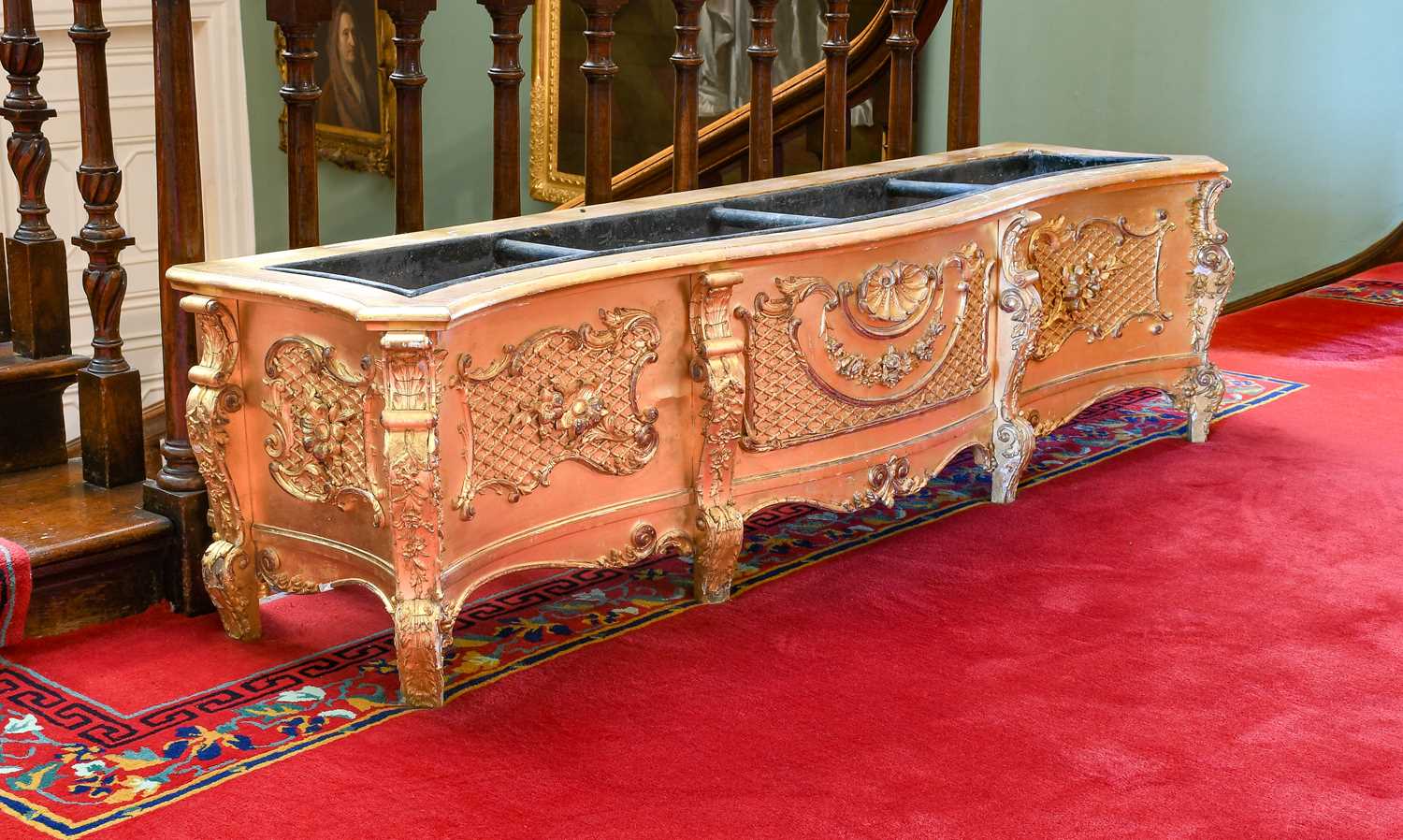 Lot 578 - A French Louis XV-Style Gilt and Gesso