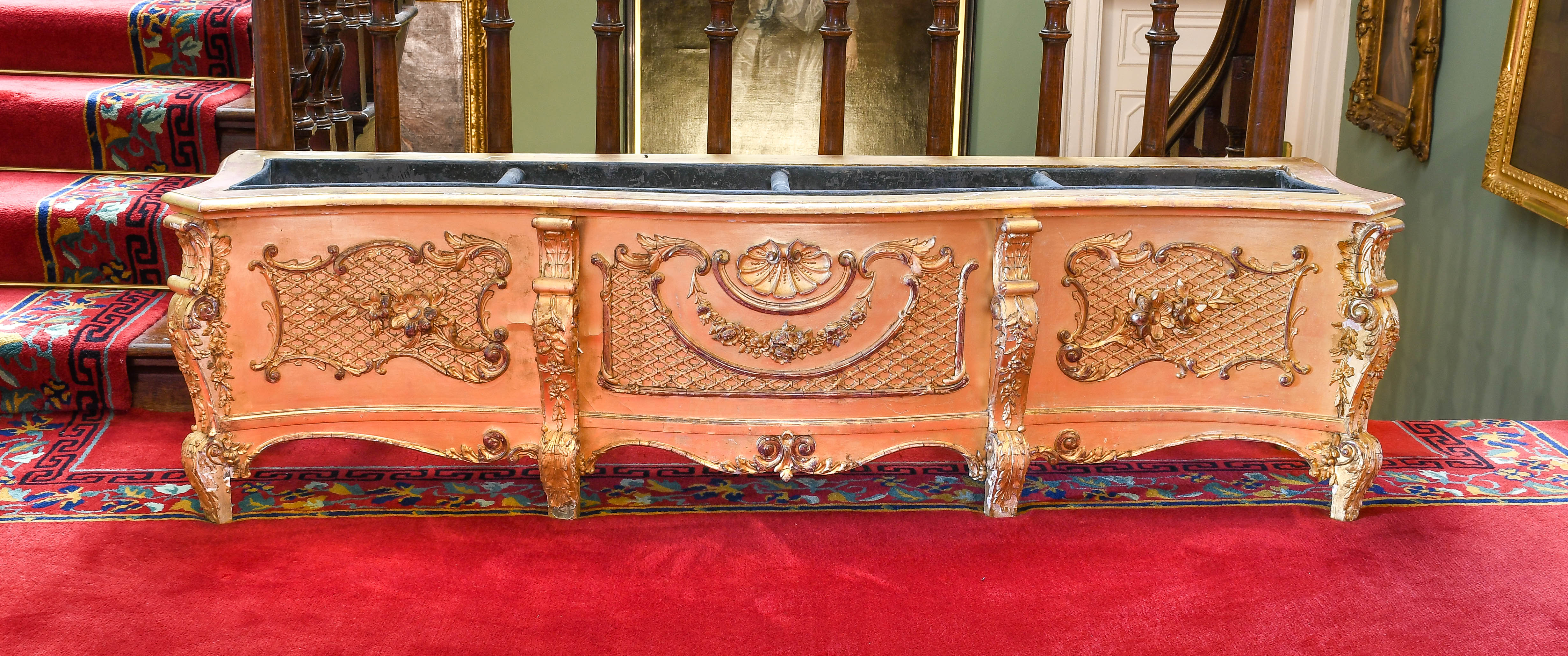 Lot 578 - A French Louis XV-Style Gilt and Gesso