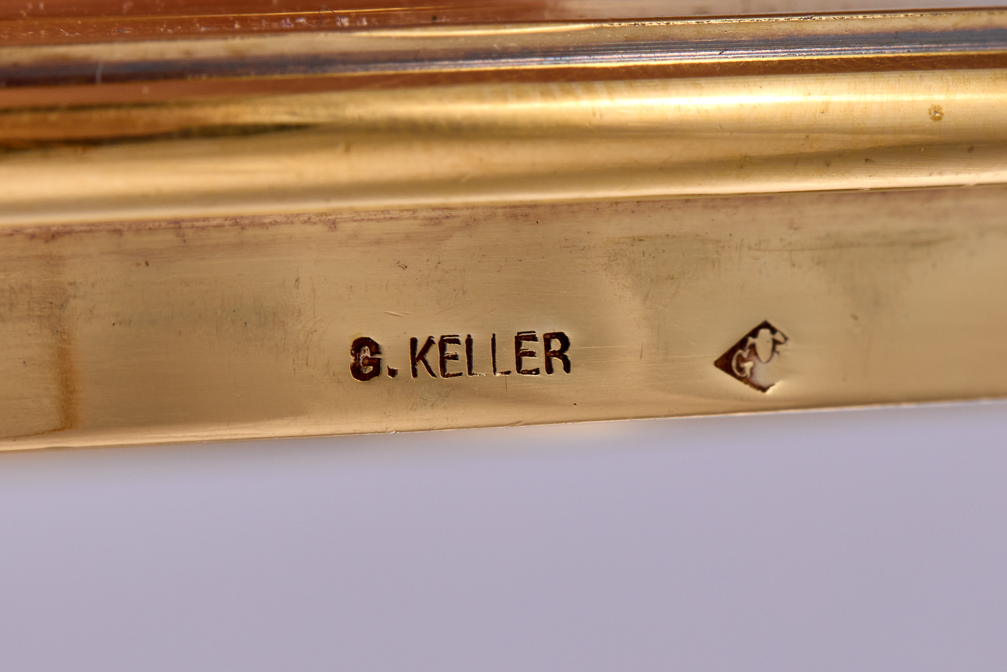 Lot 1019 - A French Cased Silver-Gilt and German