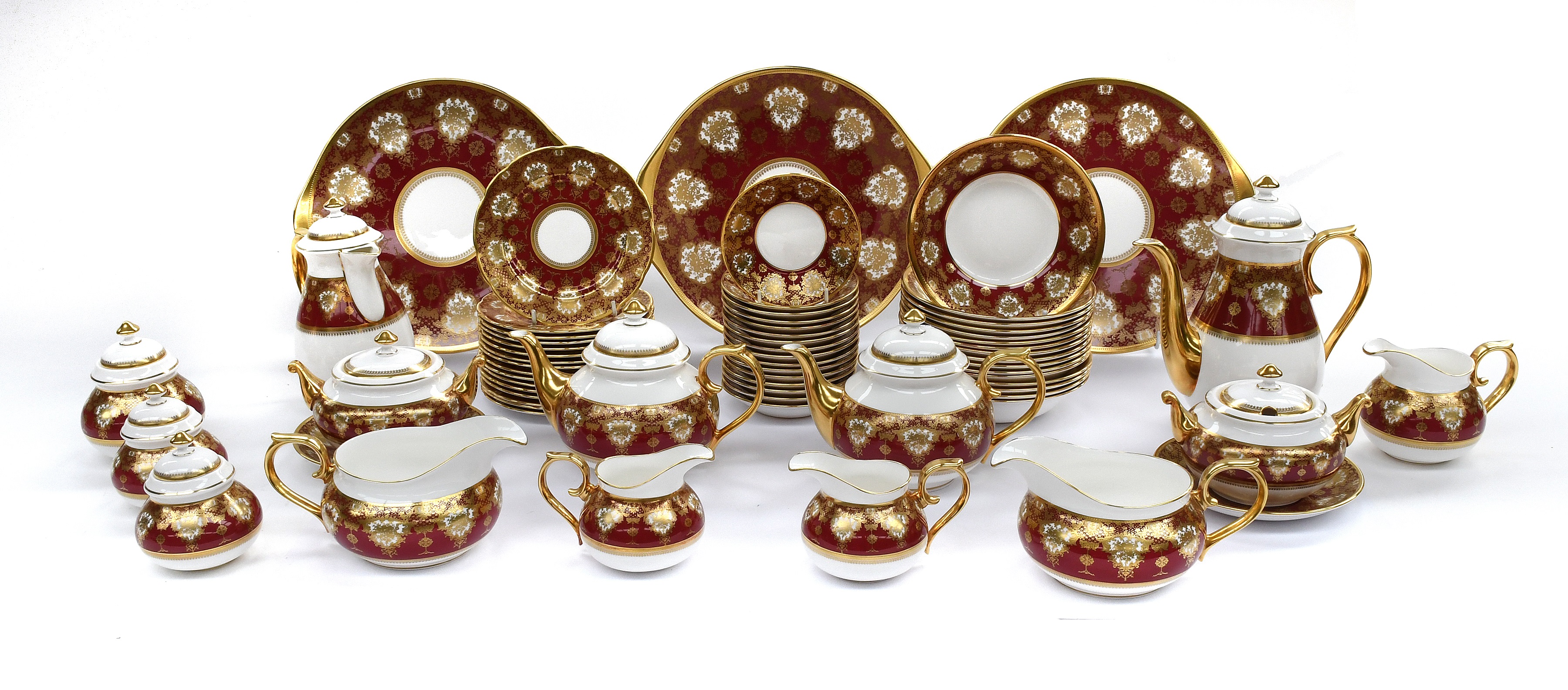Lot 726 - A Thomas Goode Porcelain Dinner, Tea and