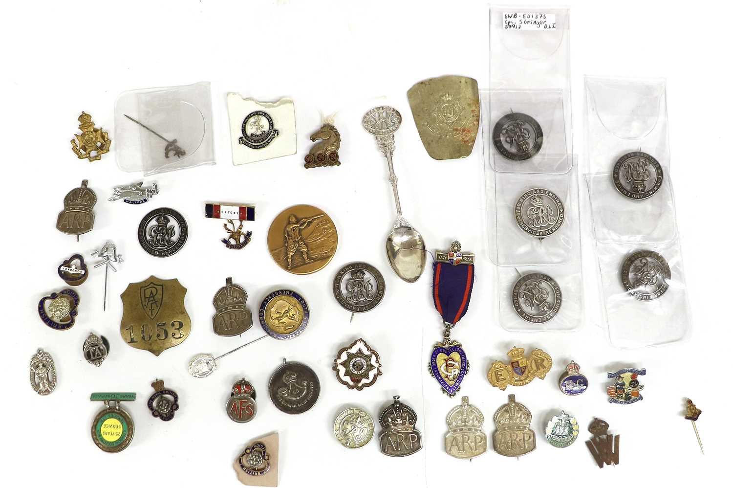Lot 177 - A Small Quantity of Military and Other