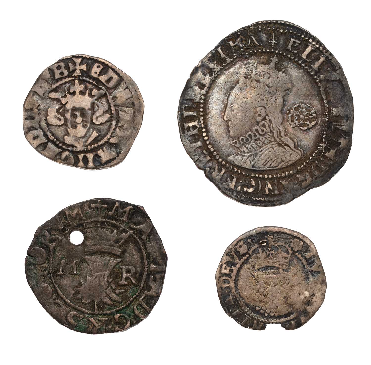 Lot 41 - Elizabeth I, Sixpence 1582, fifth issue,
