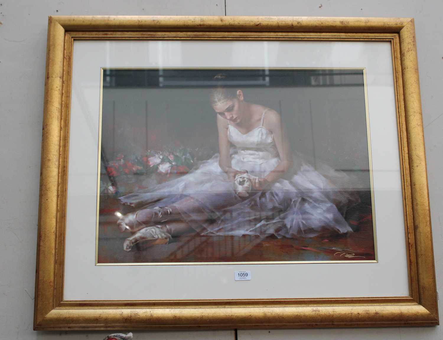 Lot 1059 - After Stephan Pan (Contemporary) Study of a