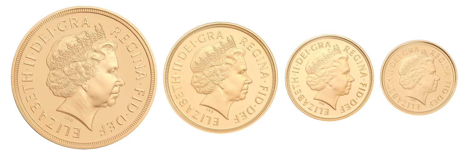 Lot 272 - UK, Gold Proof Four-Coin Sovereign
