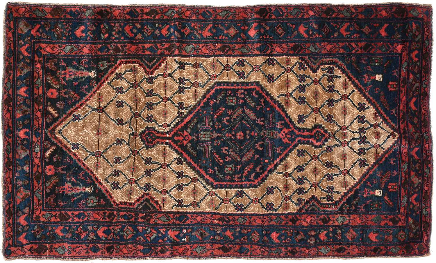 Lot 703 - Hamadan Rug West Iran, circa 1920 The camel