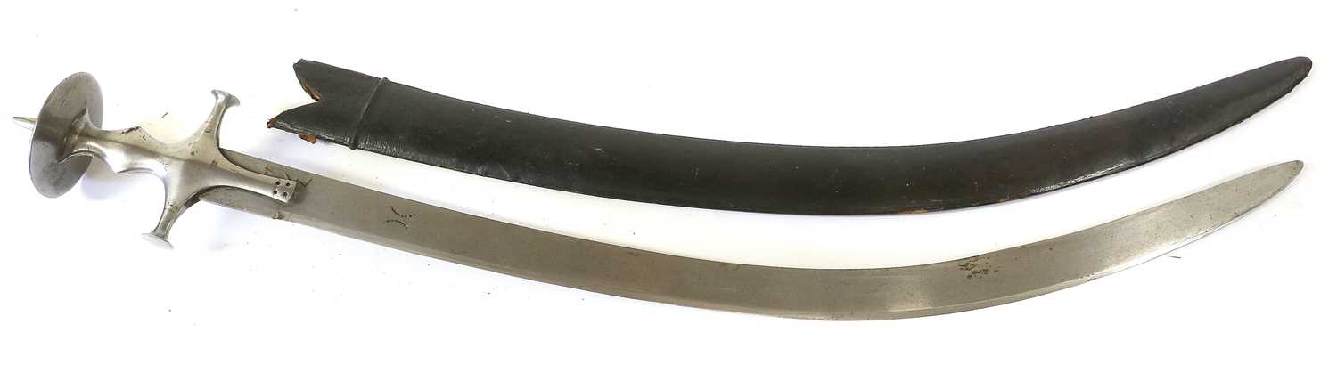 Lot 269 - A 19th Century Indian Talwar, the 77cm