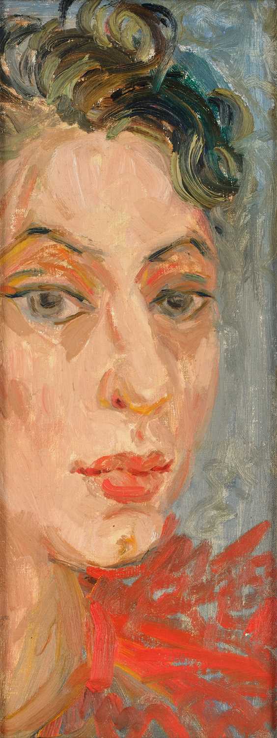 Lot 601 - Sir Matthew Smith CBE (1879 –1959) Head of a