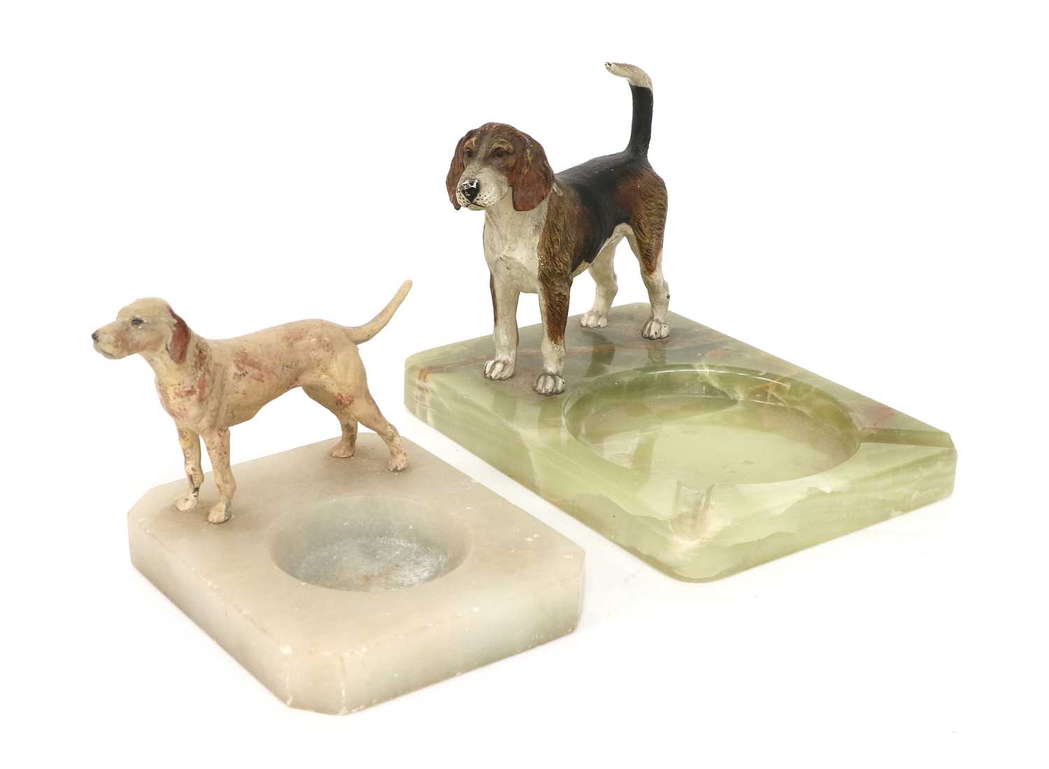 Lot 427 - An Austrian Cold-Painted Figure of a Hound,