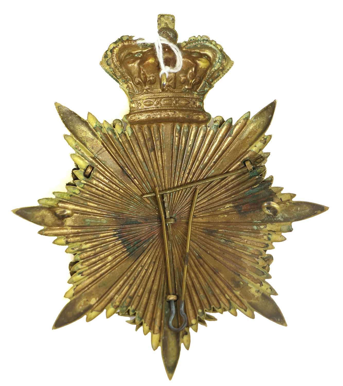 Lot 118 - A Victorian Helmet Plate to an Officer of