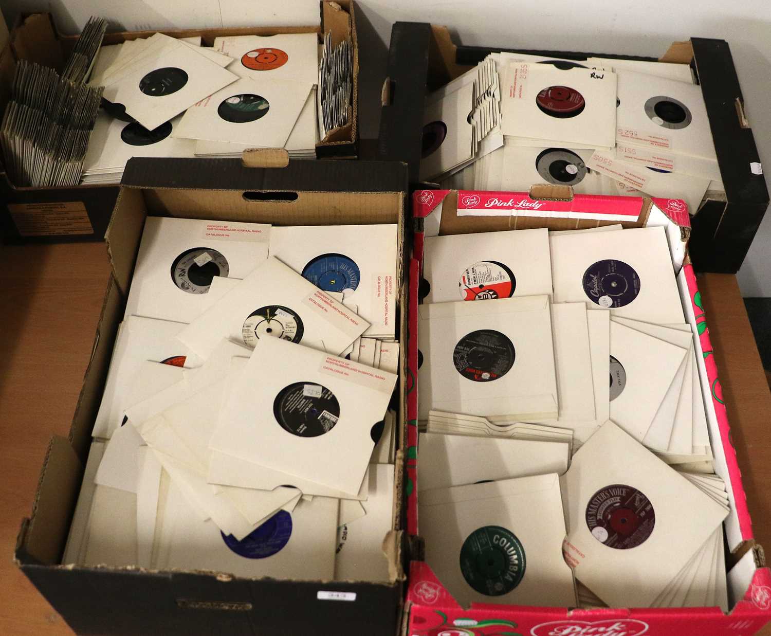 Lot 343 - Vinyl Records - A Large Collection of 45s,