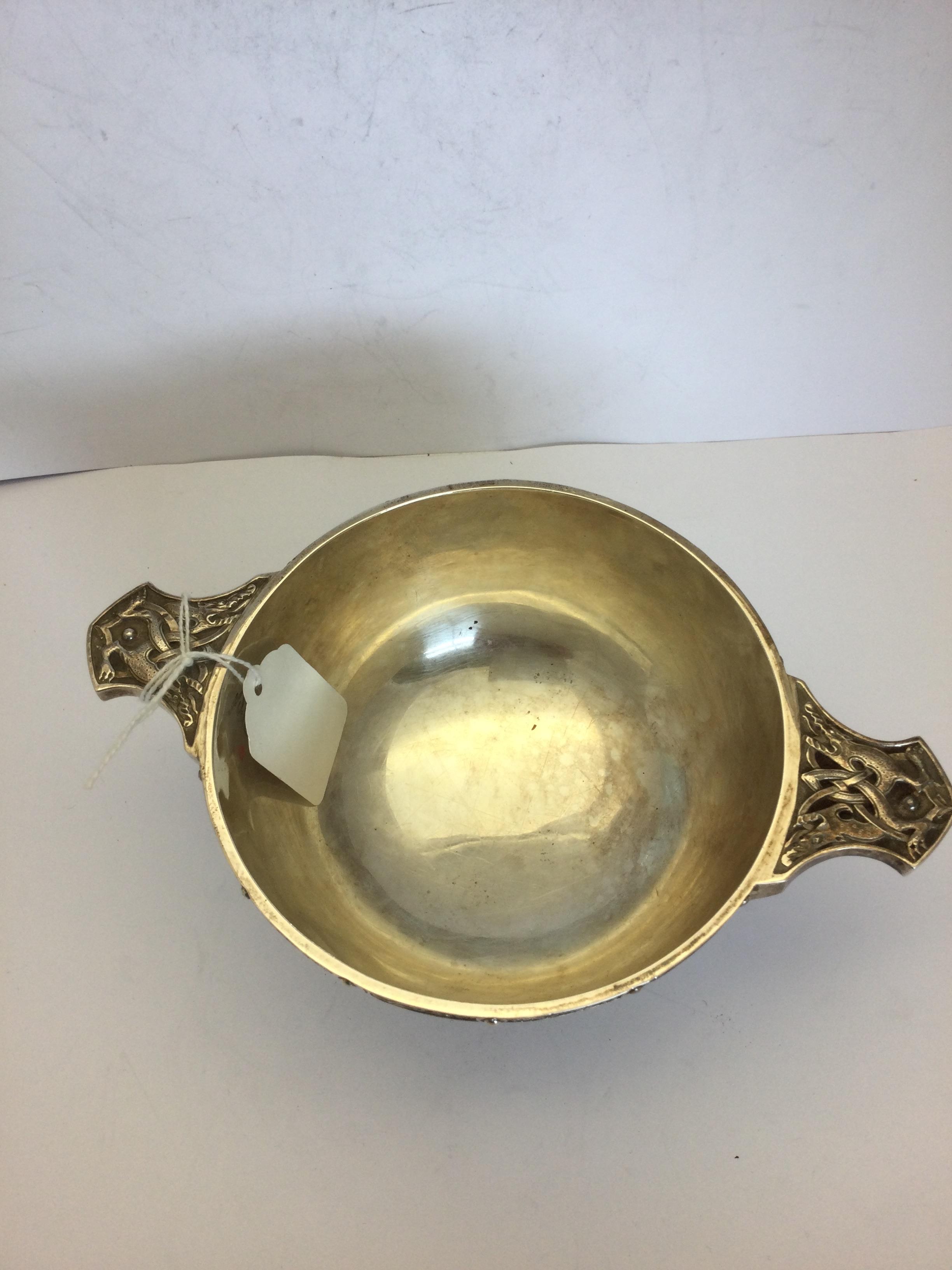 Lot 2099 - A George V Scottish Silver Quaich,