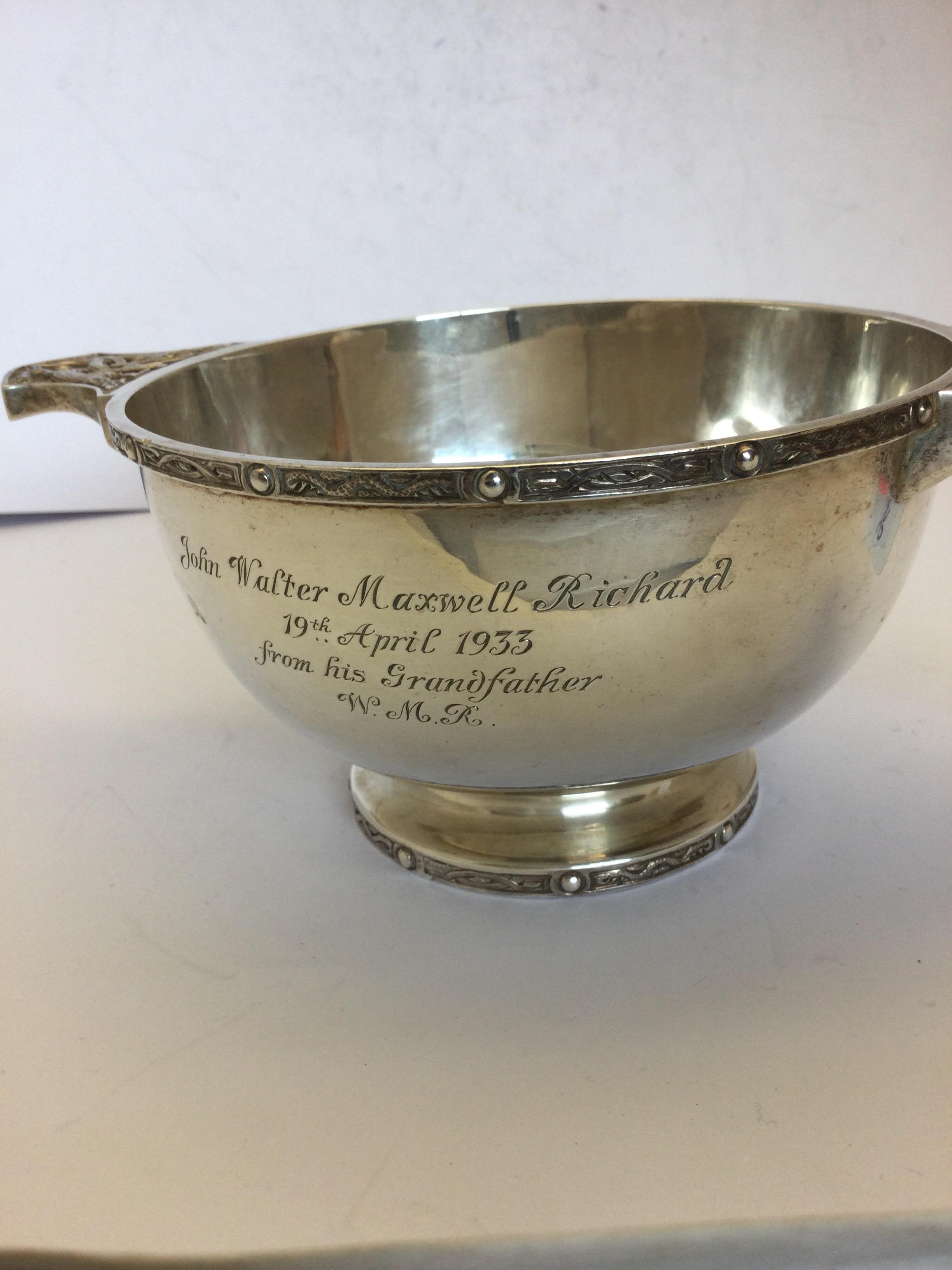 Lot 2099 - A George V Scottish Silver Quaich,