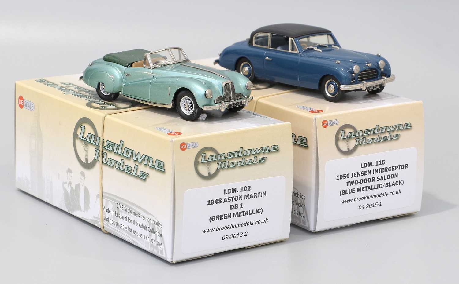 Lot 397 - Lansdowne Models Two 1:43 Scale Models