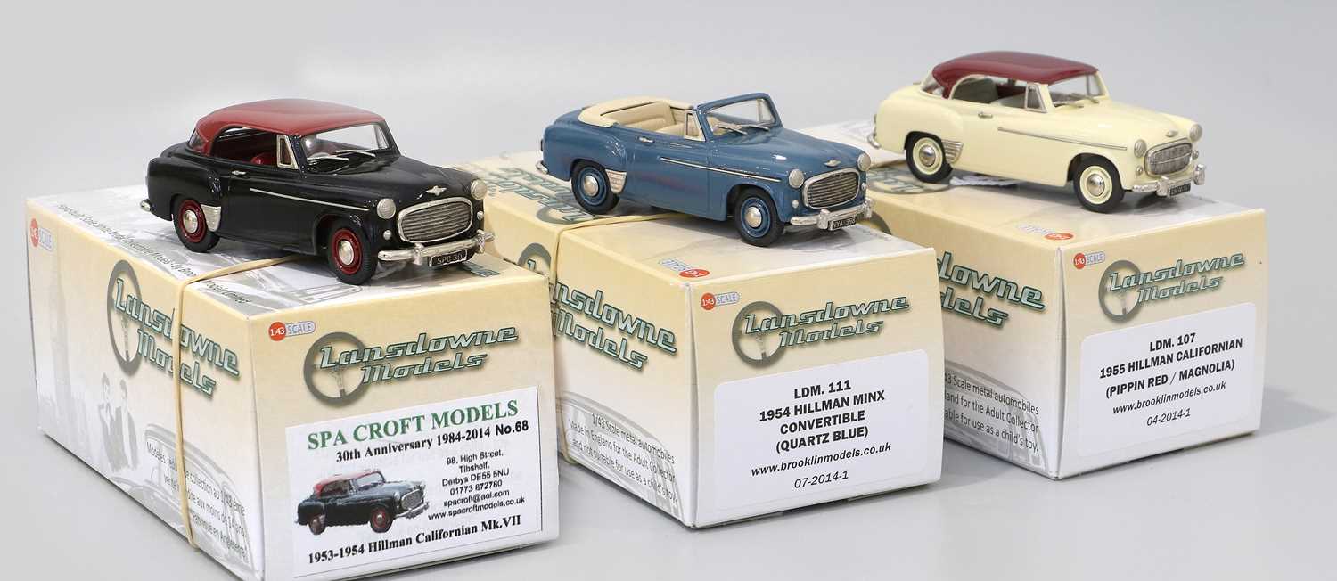 Lot 367 - Lansdowne Models Three 1:43 Scale Models