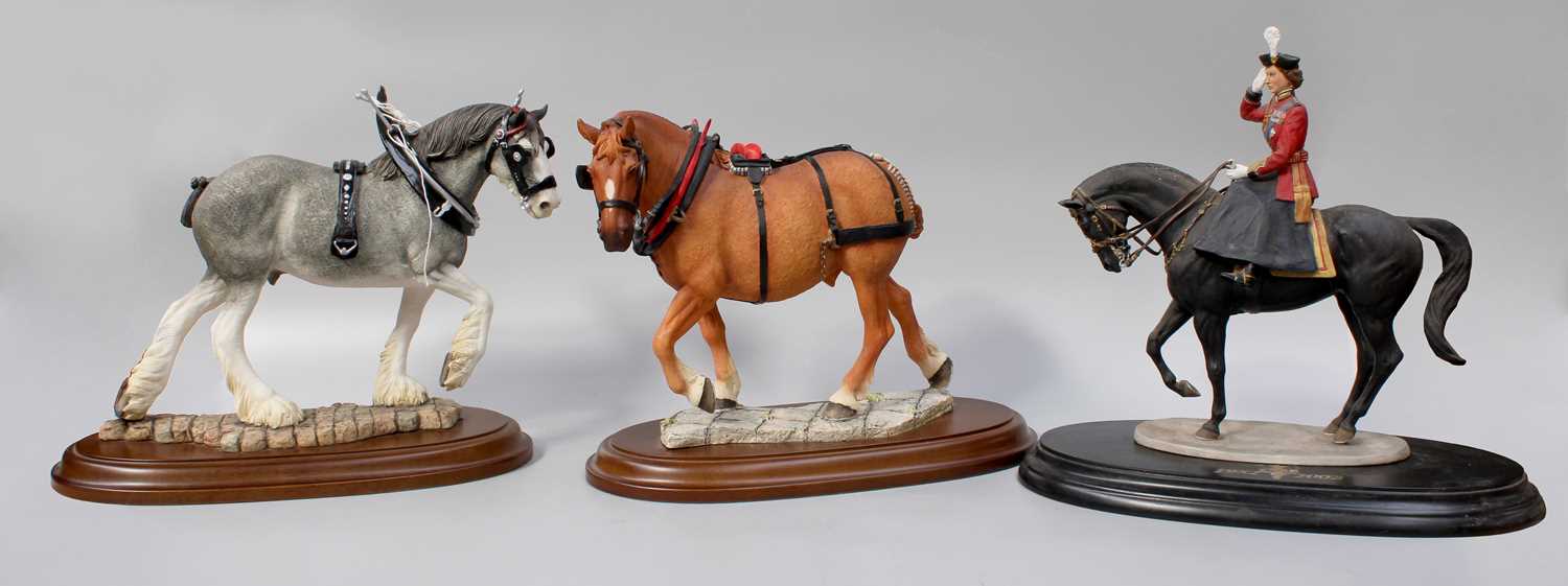 Lot 134 - Country Artists Shire Models, including