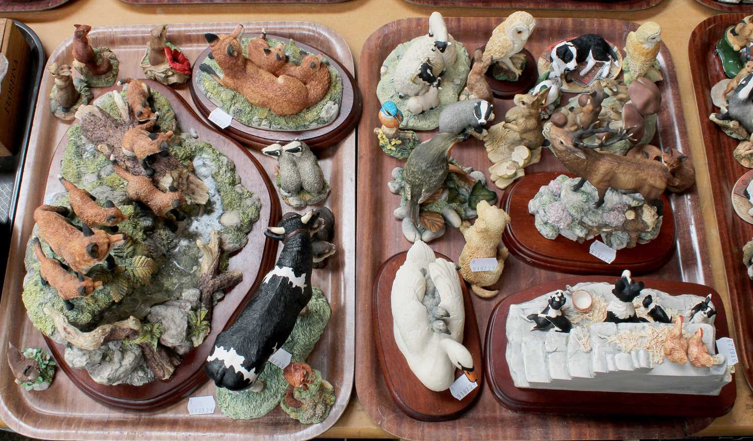 Lot 2214 - Border Fine Arts 'Family Outing' (Vixen and