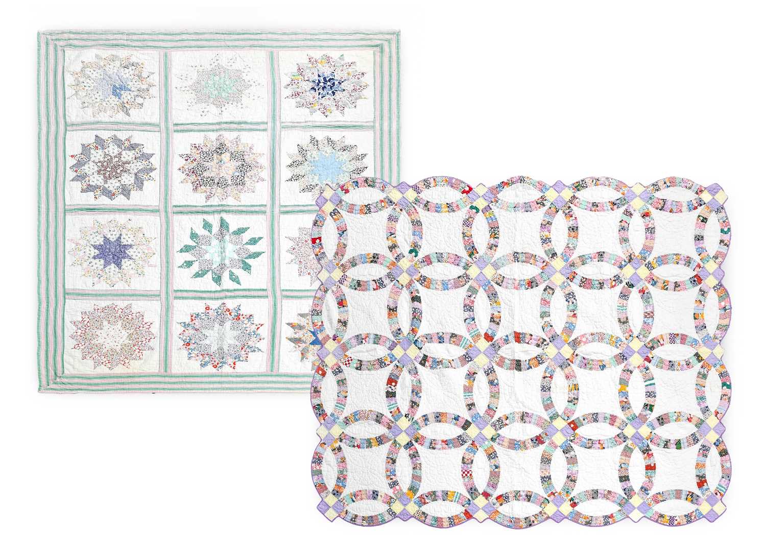 Lot 2076 - Circa 1930s Multi Star Pattern Patchwork