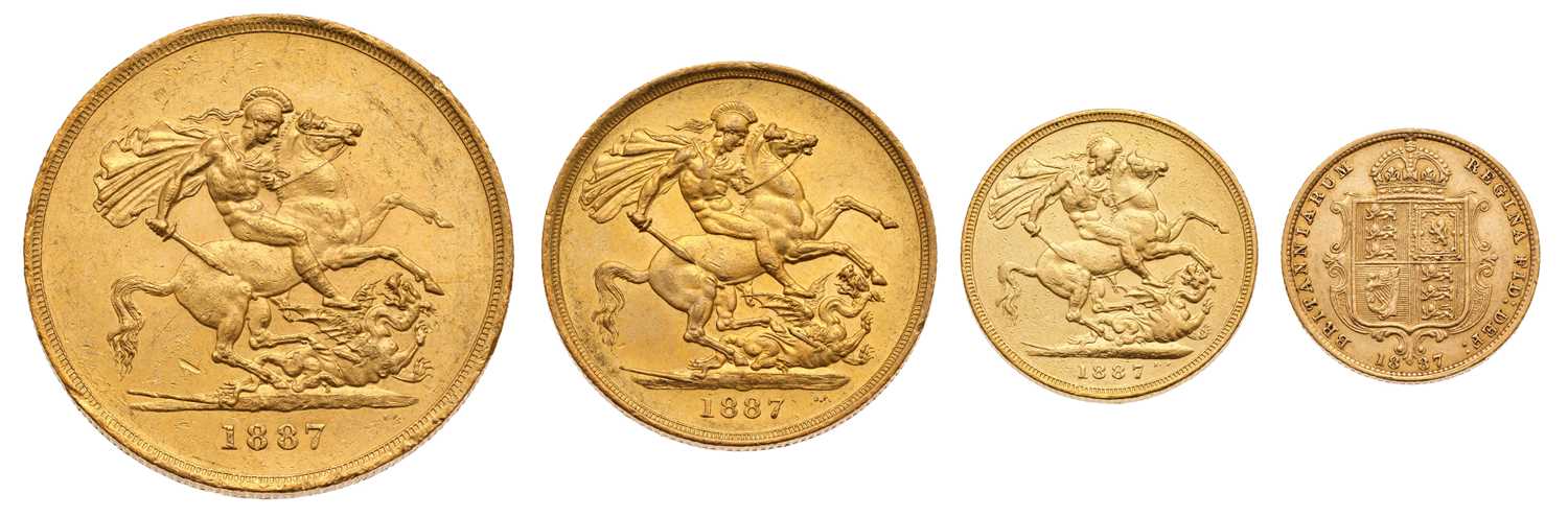 Queen Victoria 1887 Golden Jubilee Sovereign