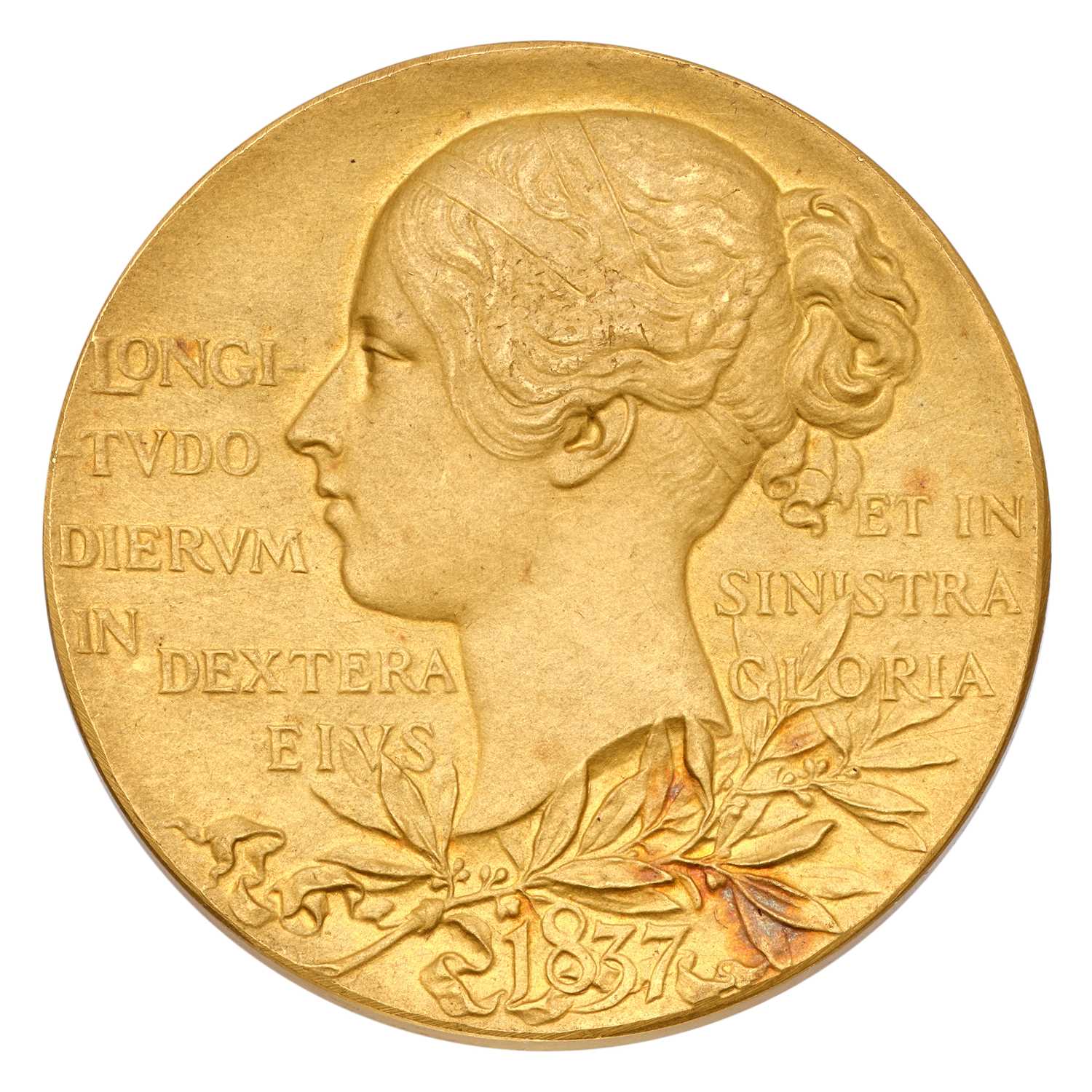 Lot 283 - Victoria, Diamond Jubilee, Gold Medal 1897,