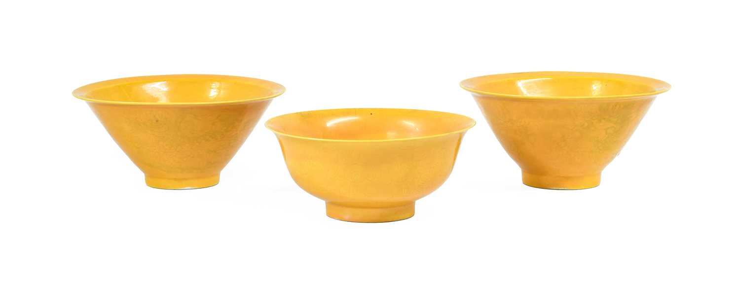 Lot 82 - A Pair of Chinese Anhua Decorated Porcelain