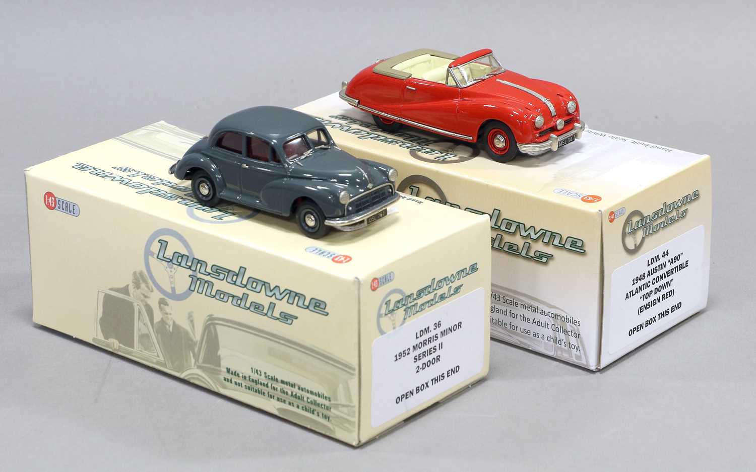 Lot 428 - Lansdowne Models Two 1:43 Scale Models