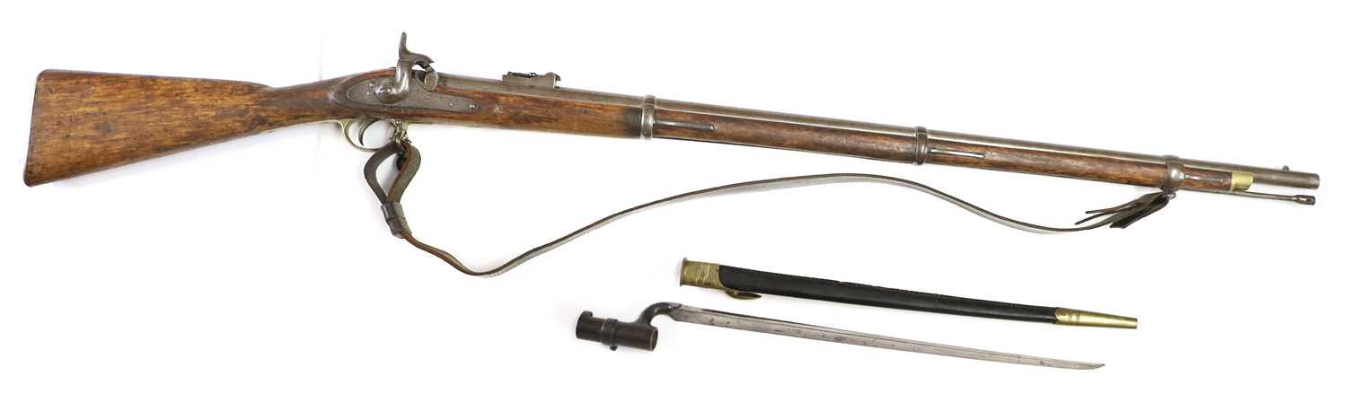 Lot 391 - An Enfield Pattern 1853 Type II Three Band