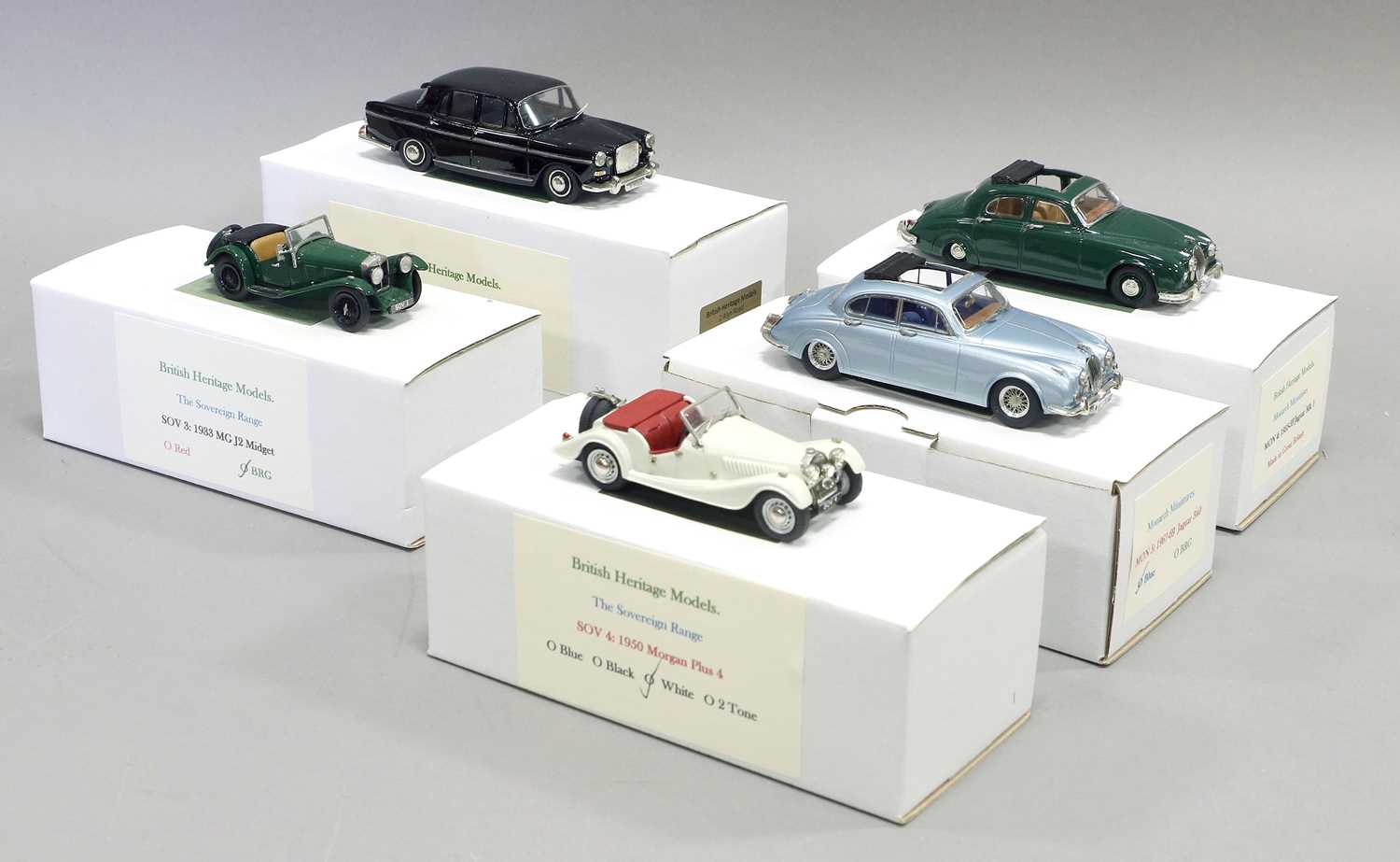 Lot 335 - British Heritage Models/Monarch Miniatures