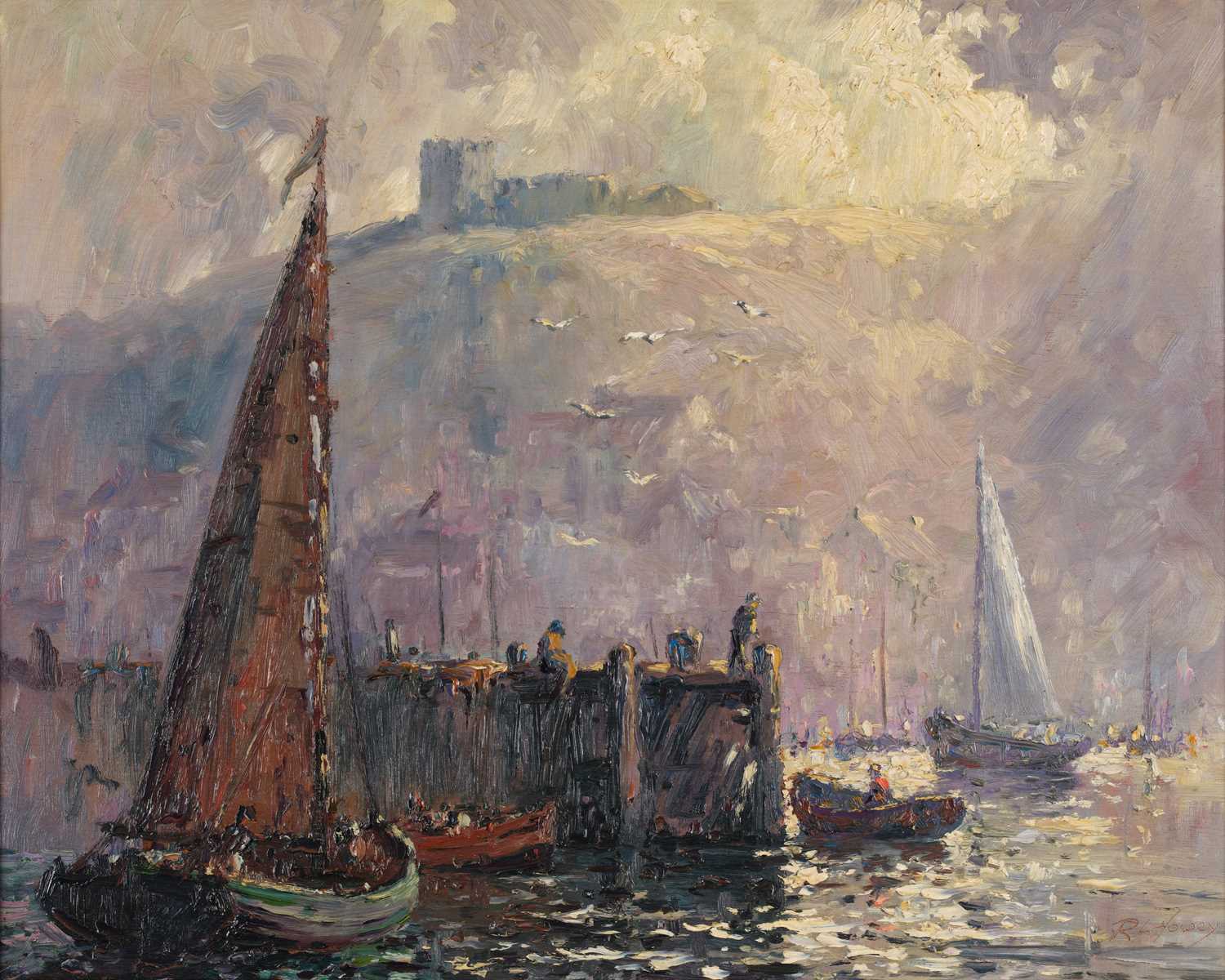 Lot 574 - Robert Leslie Howey (1900-1981) "Whitby"