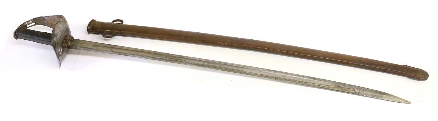 Lot 300 - A British 1864 Pattern Cavalry Trooper's