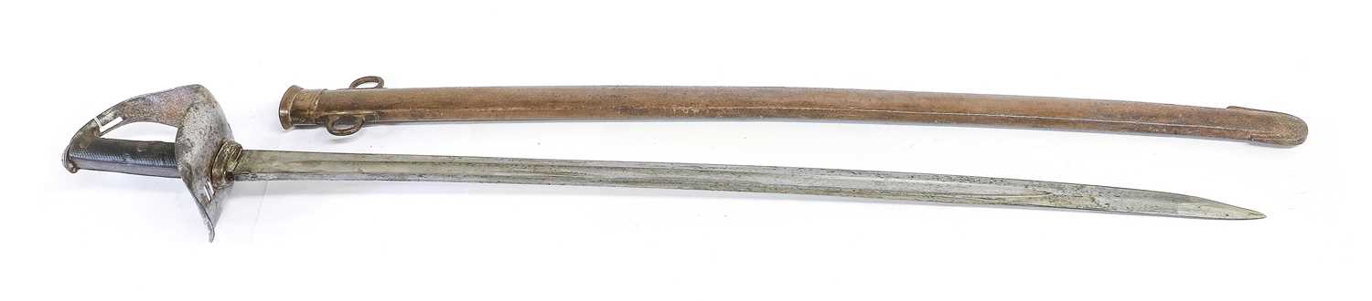 Lot 255 - A British 1864 Pattern Cavalry Trooper's