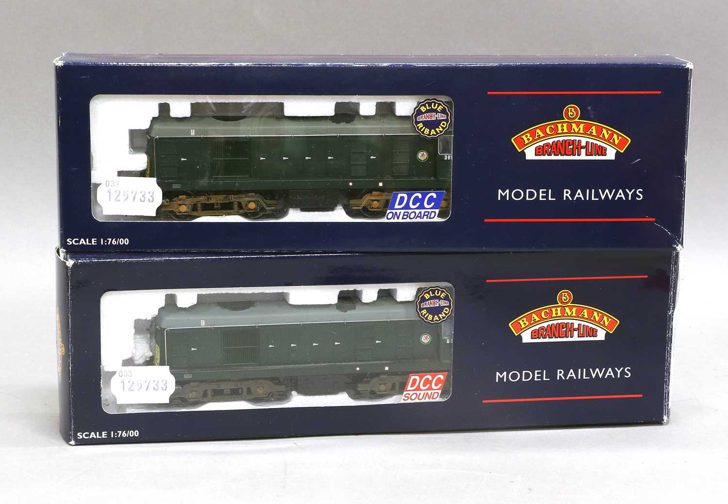 Lot 207 - Bachmann OO Gauge Two Type 20 Diesel