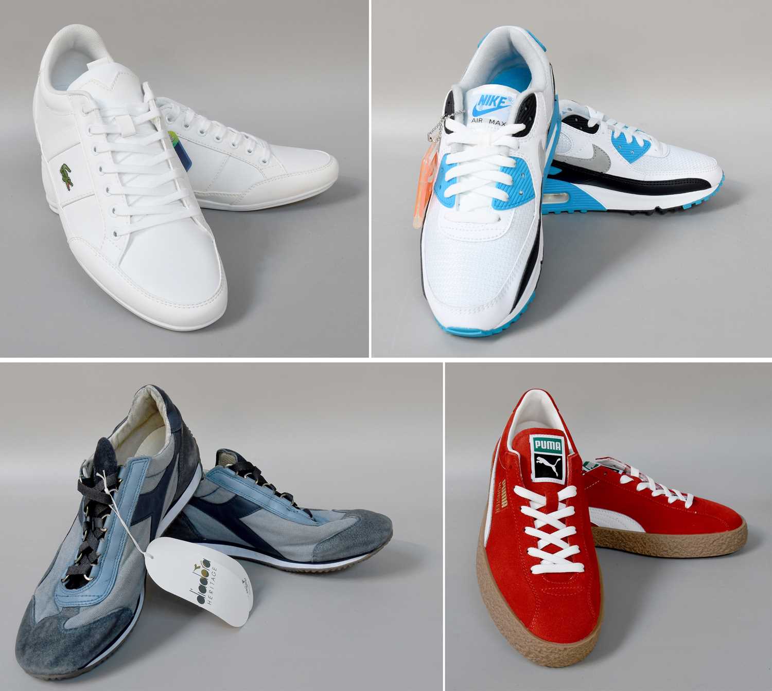 Lot 220 - Four Pairs of Assorted Modern Trainers