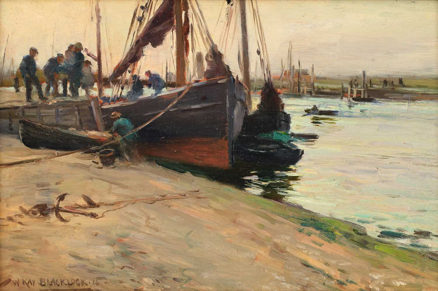 Lot 1027 - William Kay Blacklock RBA (1872-1924) "The
