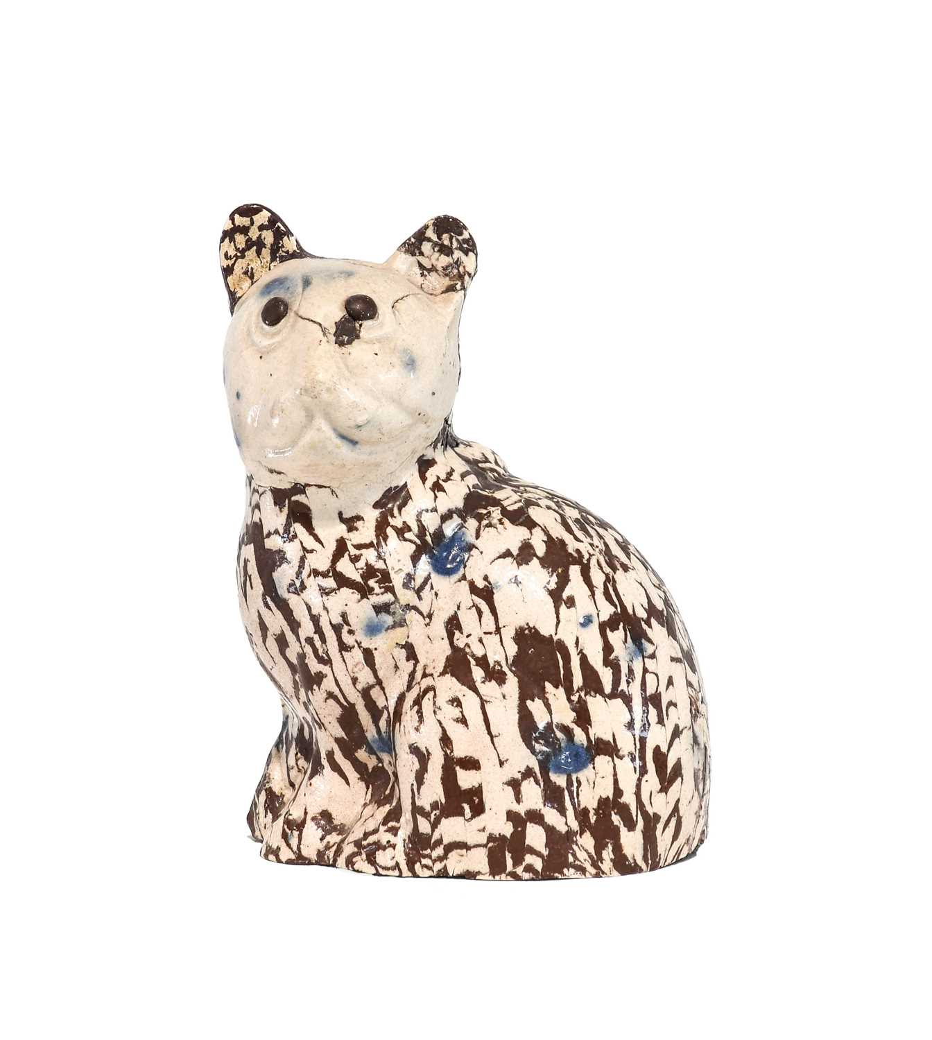 Lot 219 - A Staffordshire Buff and Brown Agate