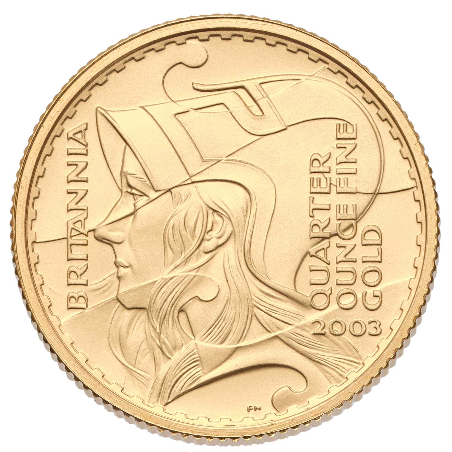 Lot 70 - UK, Britannia Gold Proof 1/4oz Coin 2003,