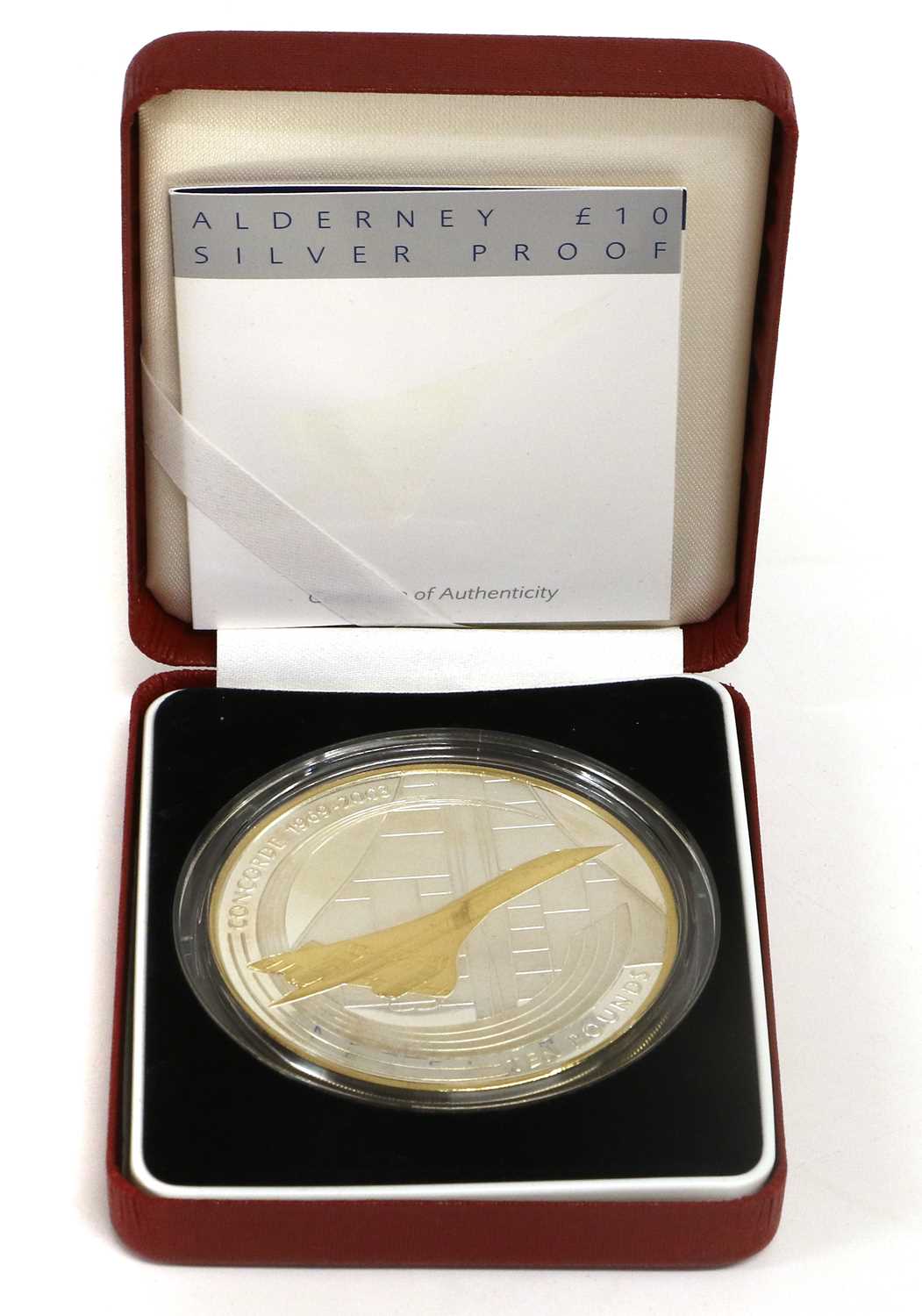 Lot 34 - Royal Mint, Concorde 5oz Silver Proof Coin