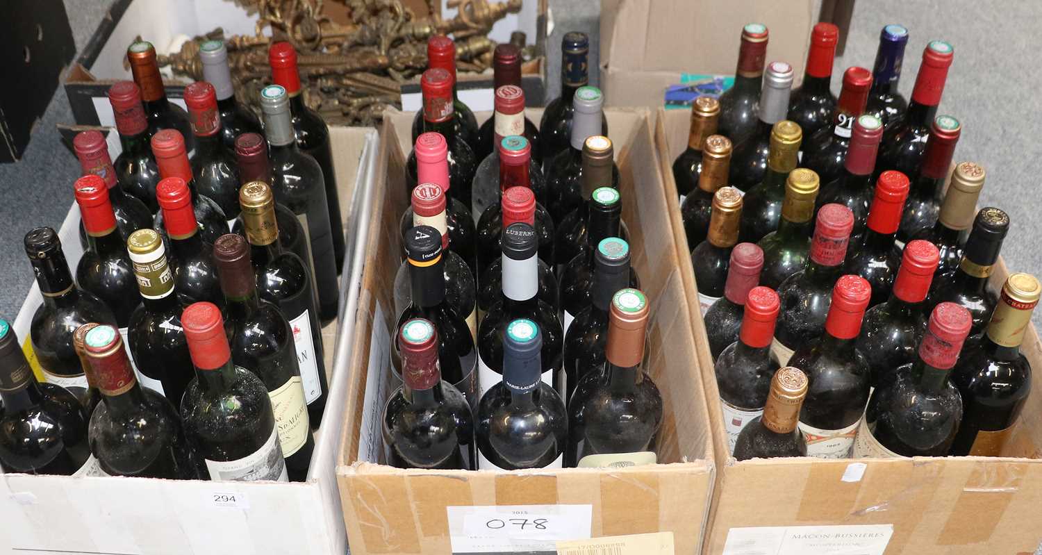 Lot 294 - Mixed Parcel of Wine: Various French